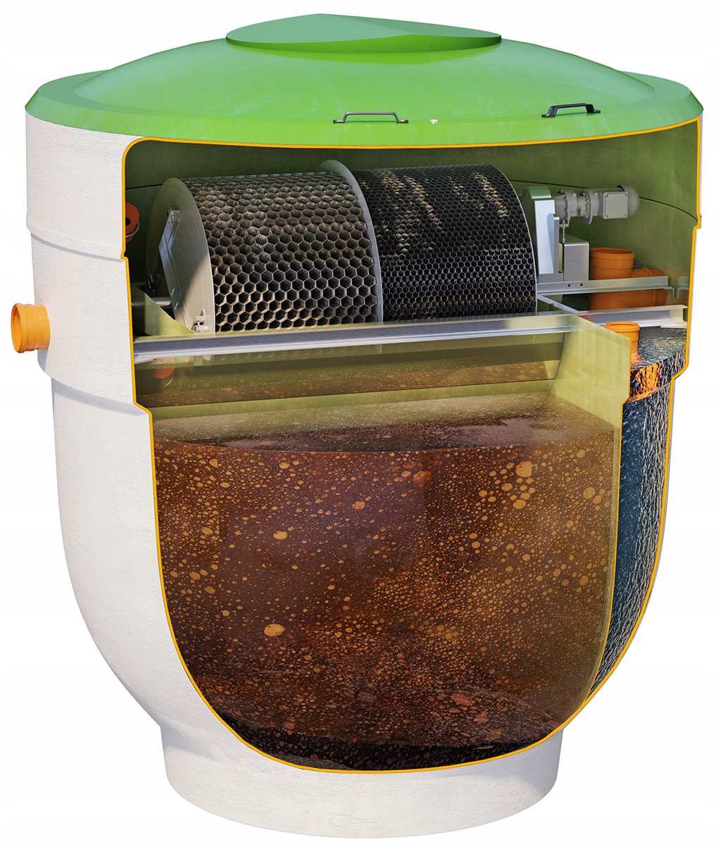 Oczyszczalnia Biologiczna Przydomowa Bio-Set RotoSET Złoże Obrotowe ...