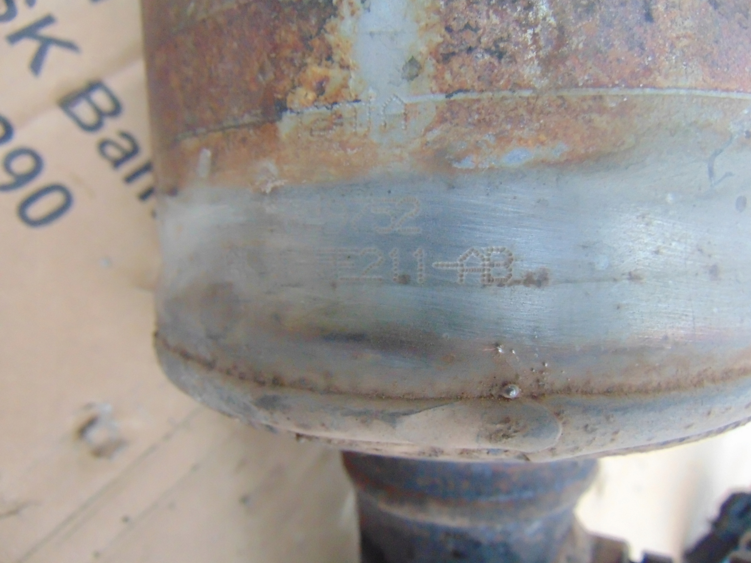 AG91-5E211-AB - КАТАЛІТИЧНИЙ НЕЙТРАЛІЗАТОР FORD MONDEO MK4 LIFT S-MAX 2 ...