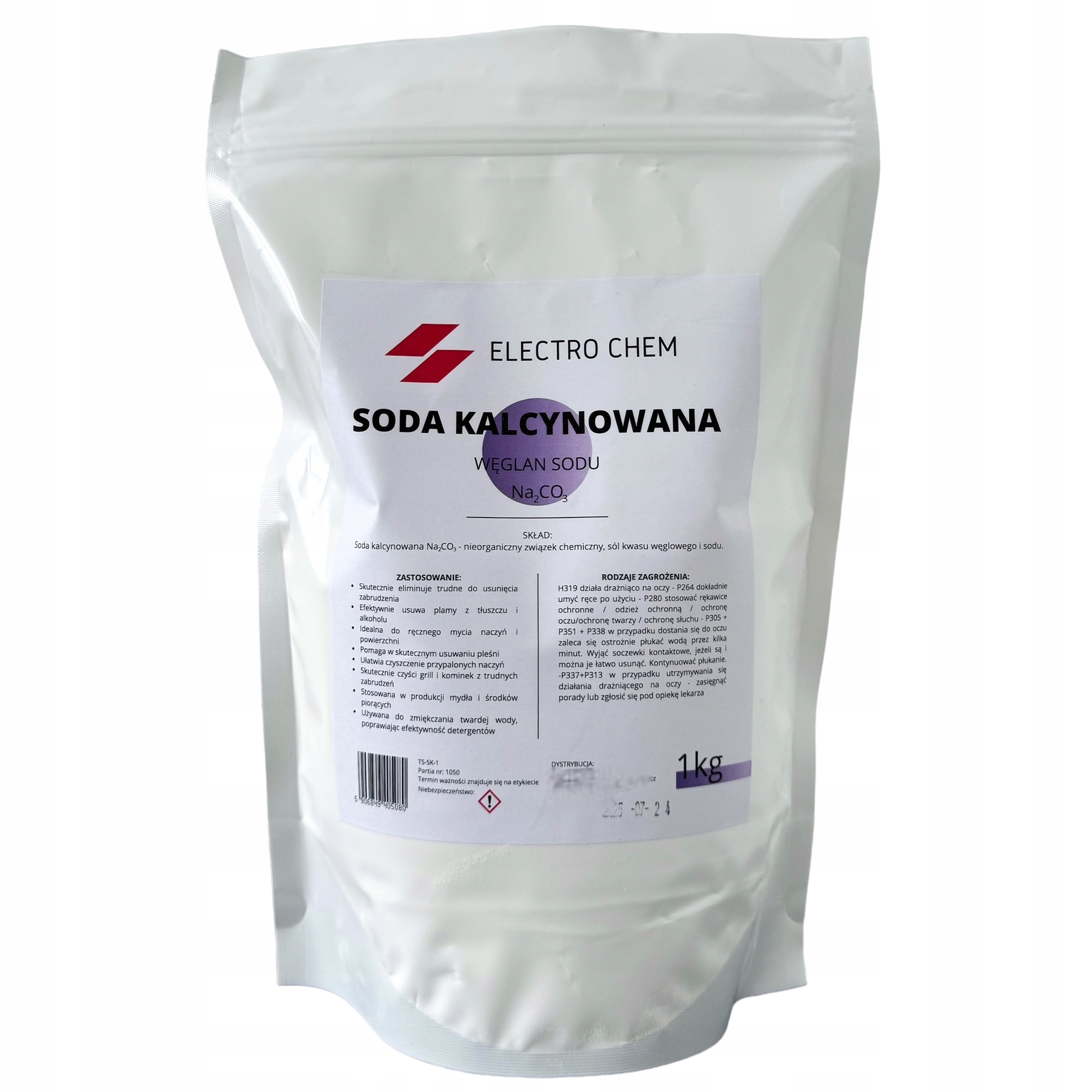 SODA KALCYNOWANA - WĘGLAN SODU - DO PRANIA - 1KG (5906849405080) • Cena ...