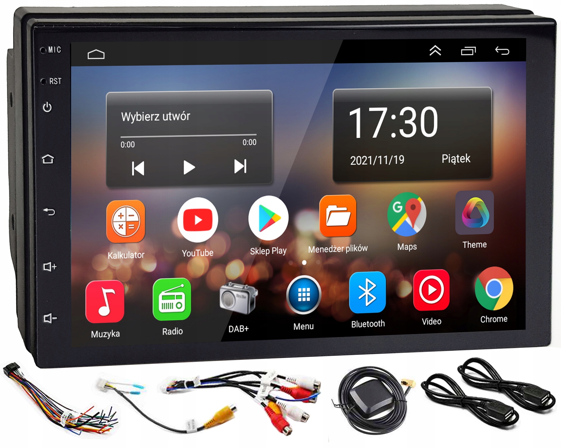 RADIO SAMOCHODOWE 2 DIN ANDROID USB GPS BLUETOOTH - Sklep, Opinie, Cena ...