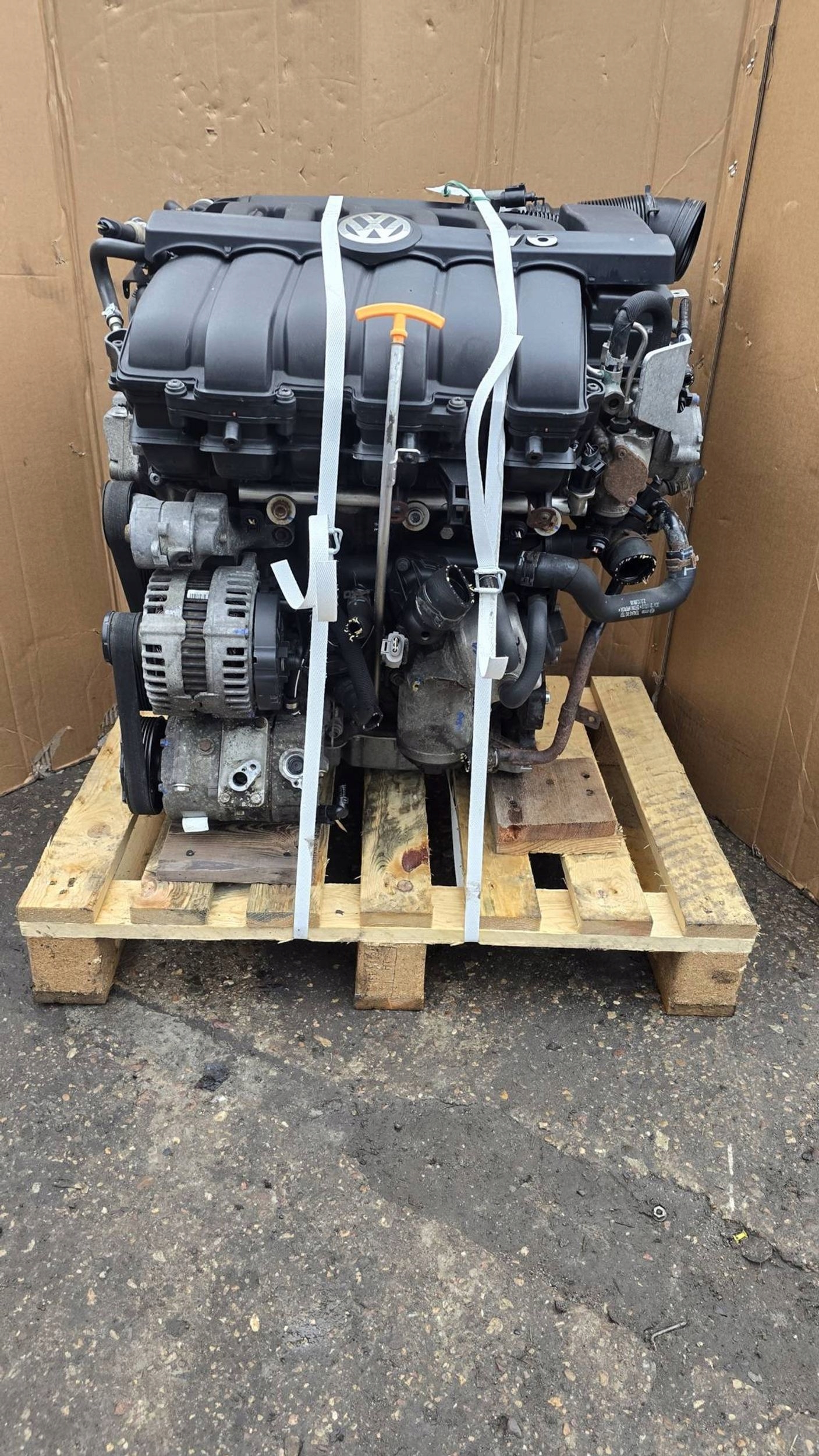 SILNIK KOMPLETNY 3.6 VR6 R36 BWS GOLF PASSAT NR MAG 7086D za 13500 ...