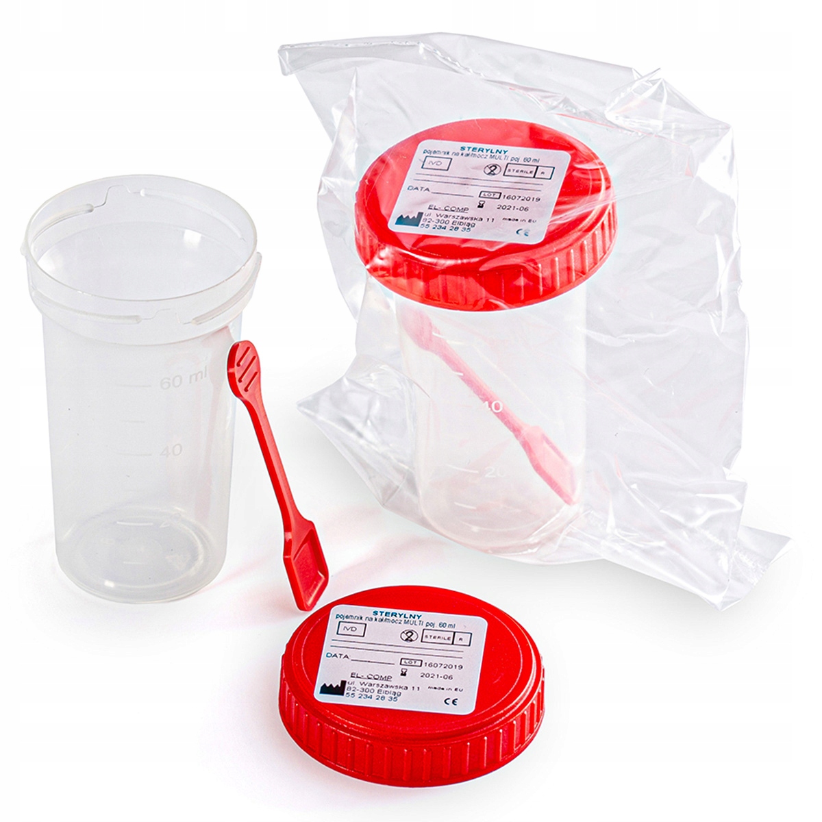 Pojemniki na Mocz Kał - Niska cena na Allegro