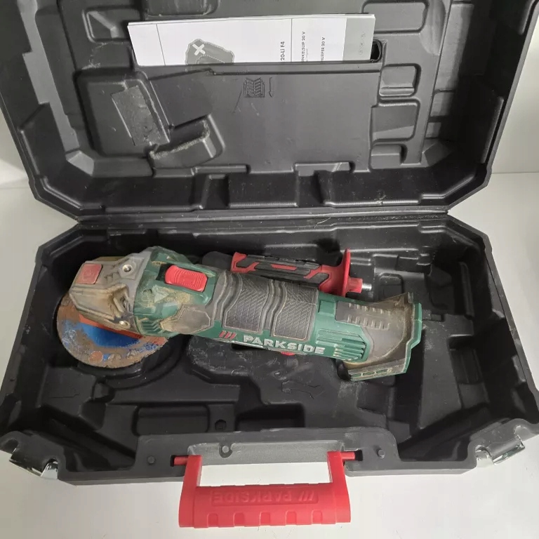 SZLIFIERKA KĄTOWA 20 V, PARKSIDE PWSA 20-LI F4 (4335633081147) • Cena ...
