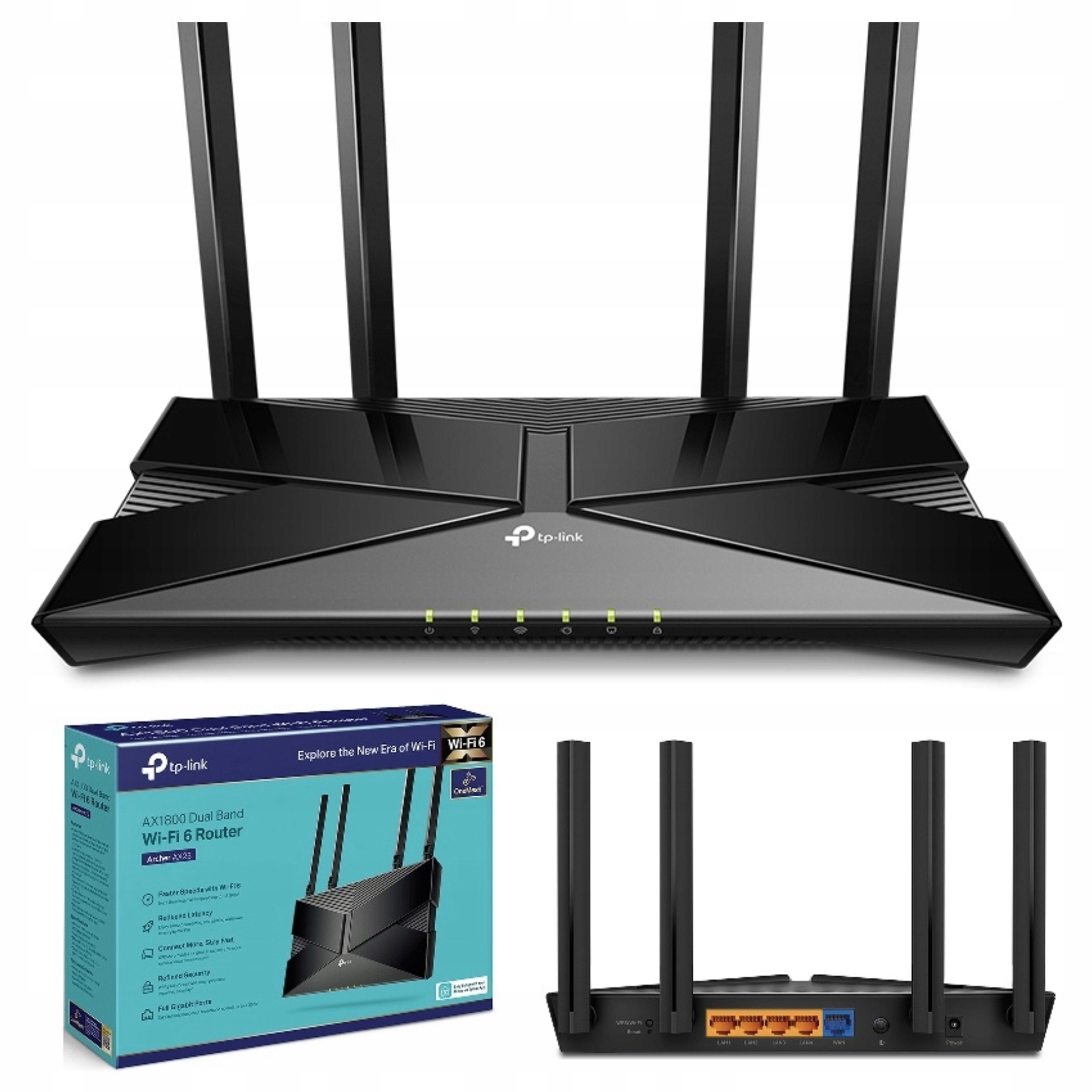 WiFi router TP-Link Archer AX23 5 GHz černý za 1336 Kč - Allegro