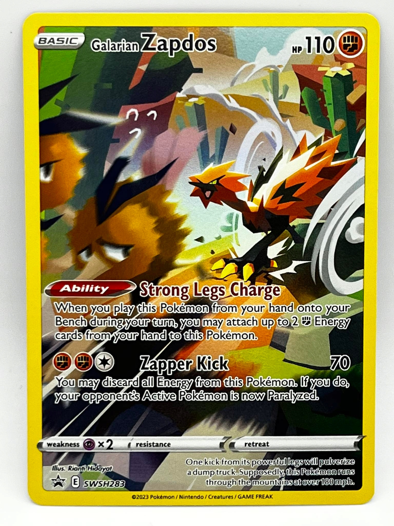 Karty Pokemon PROMO (SWSH 283) Galarian Zapdos - Stan: Nowy 38.90PLN ...