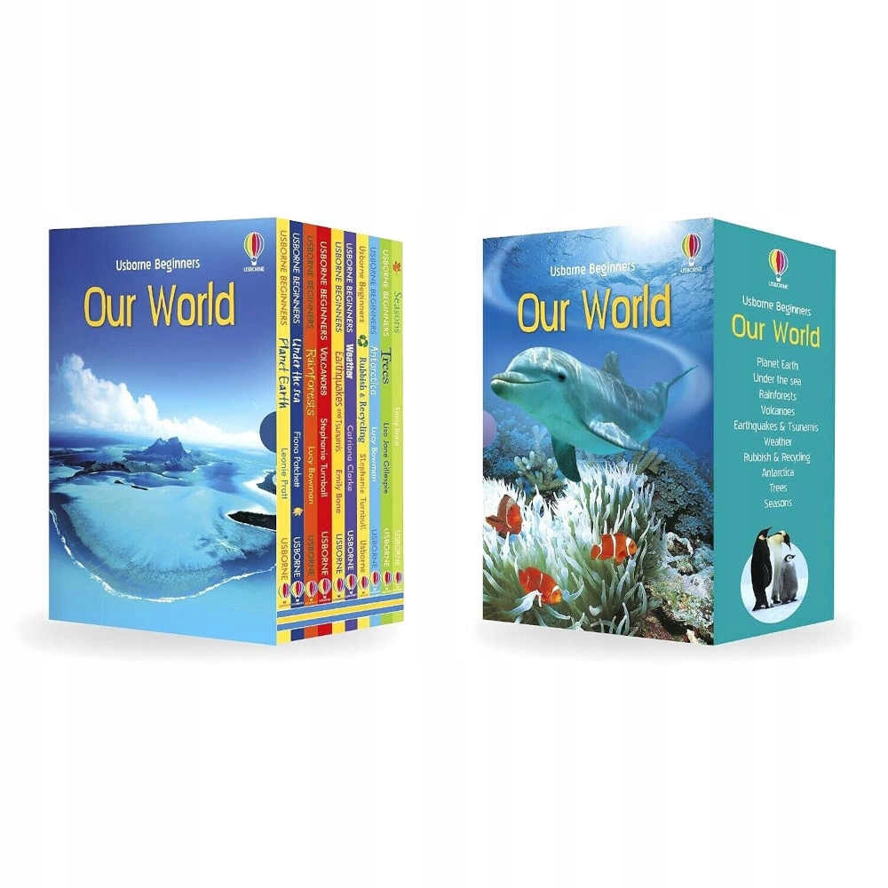 Our World set Fiona Patchett Książki dla dzieci (13741346446) | Allegro