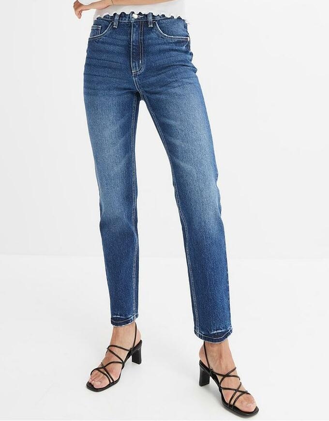 48 JEANSY PROSTE DAMSKIE qqj • Cena, Opinie • Jeansy 17593734932 • Allegro