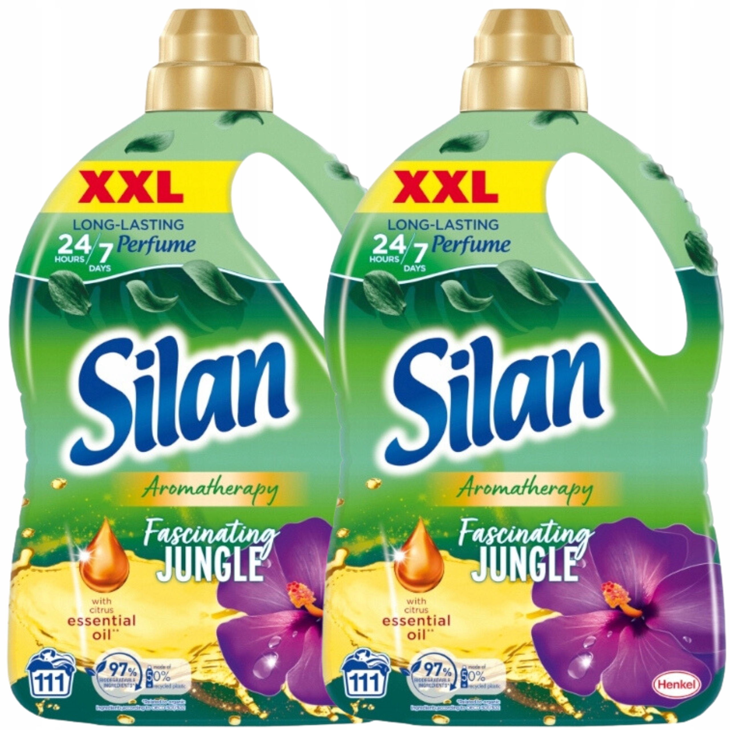 Silan Aromatherapy Płyn do płukania Fascinating Jungle 2x2,772L ...