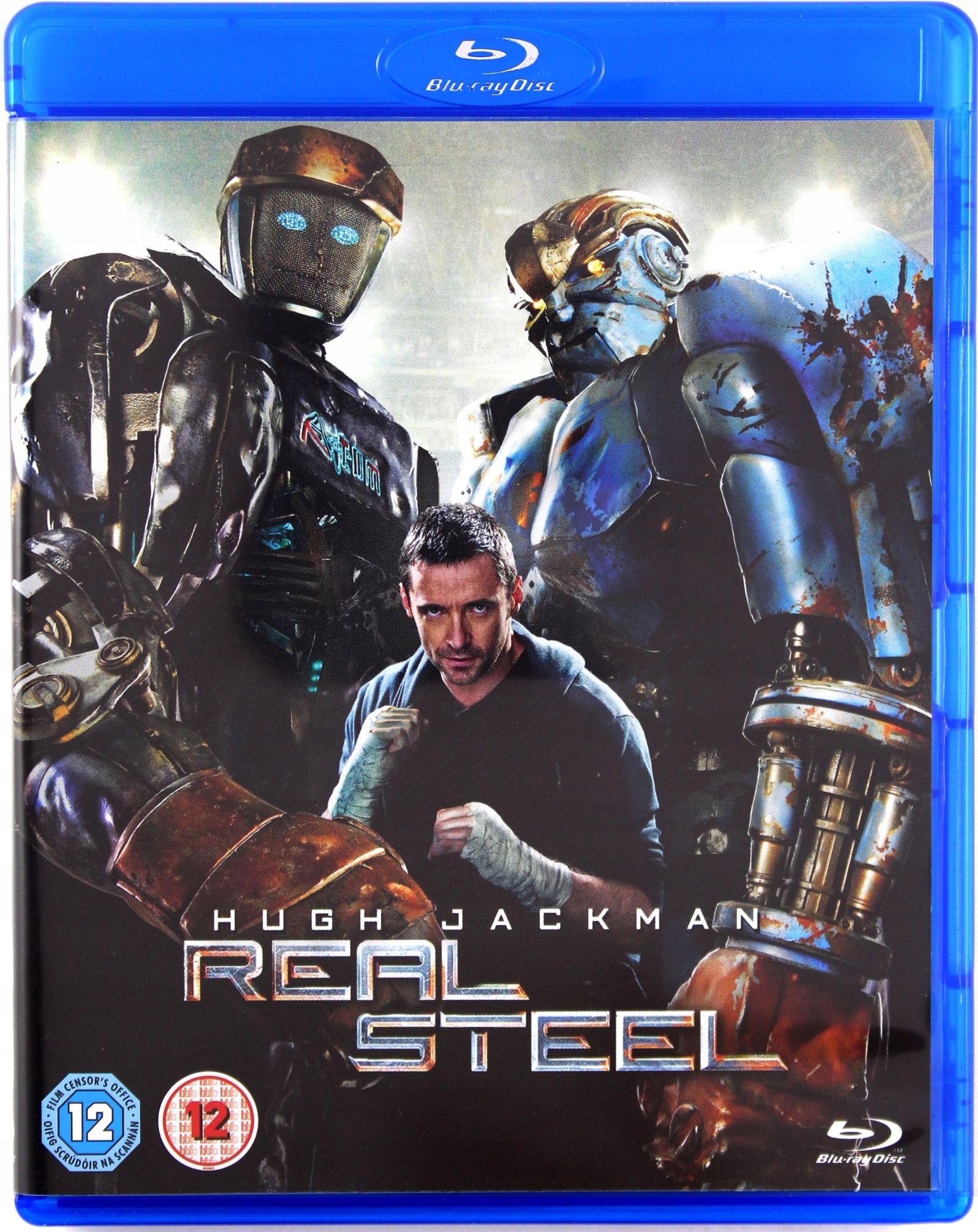 Real Steel (Giganci ze stali) płyta Blu-ray • Cena, Opinie - Allegro