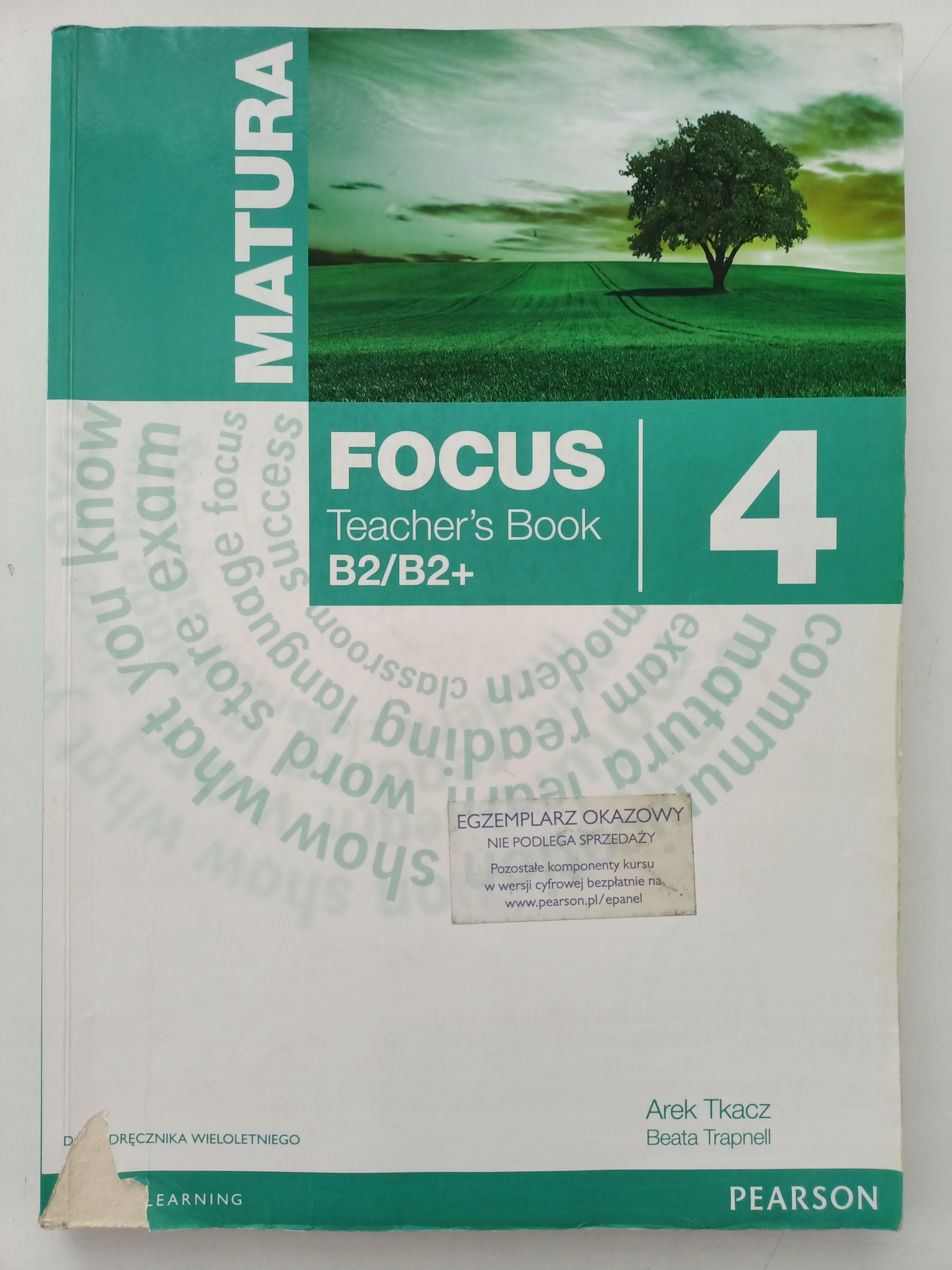 Matura focus 4 teacher's book arek tkacz - porównaj ceny - Allegro.pl