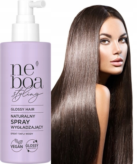 NE BOA GLOSSY HAIR SPRAY WYGŁADZAJĄCY ,, EFEKT TAFLI ,, NEBOA SPREY (5903794195882) • Cena ...