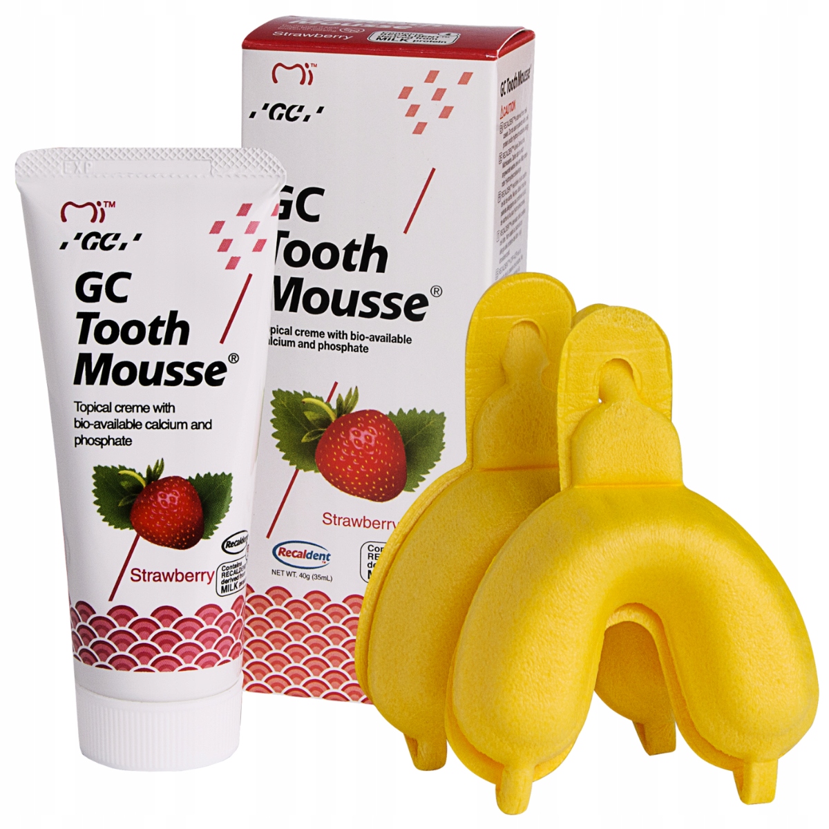 GC Tooth Mousse pasta dla dzieci z aplikatorem 14409961546 - Allegro.pl
