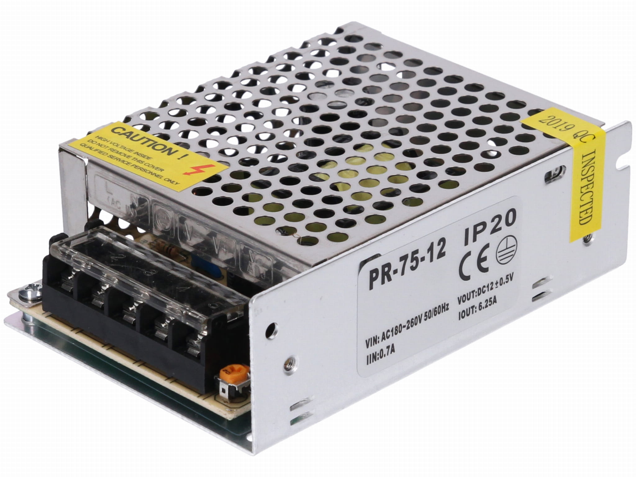 ZASILACZ STANDARD DO TAŚMY LED 12V 75W • Cena, Opinie - Allegro