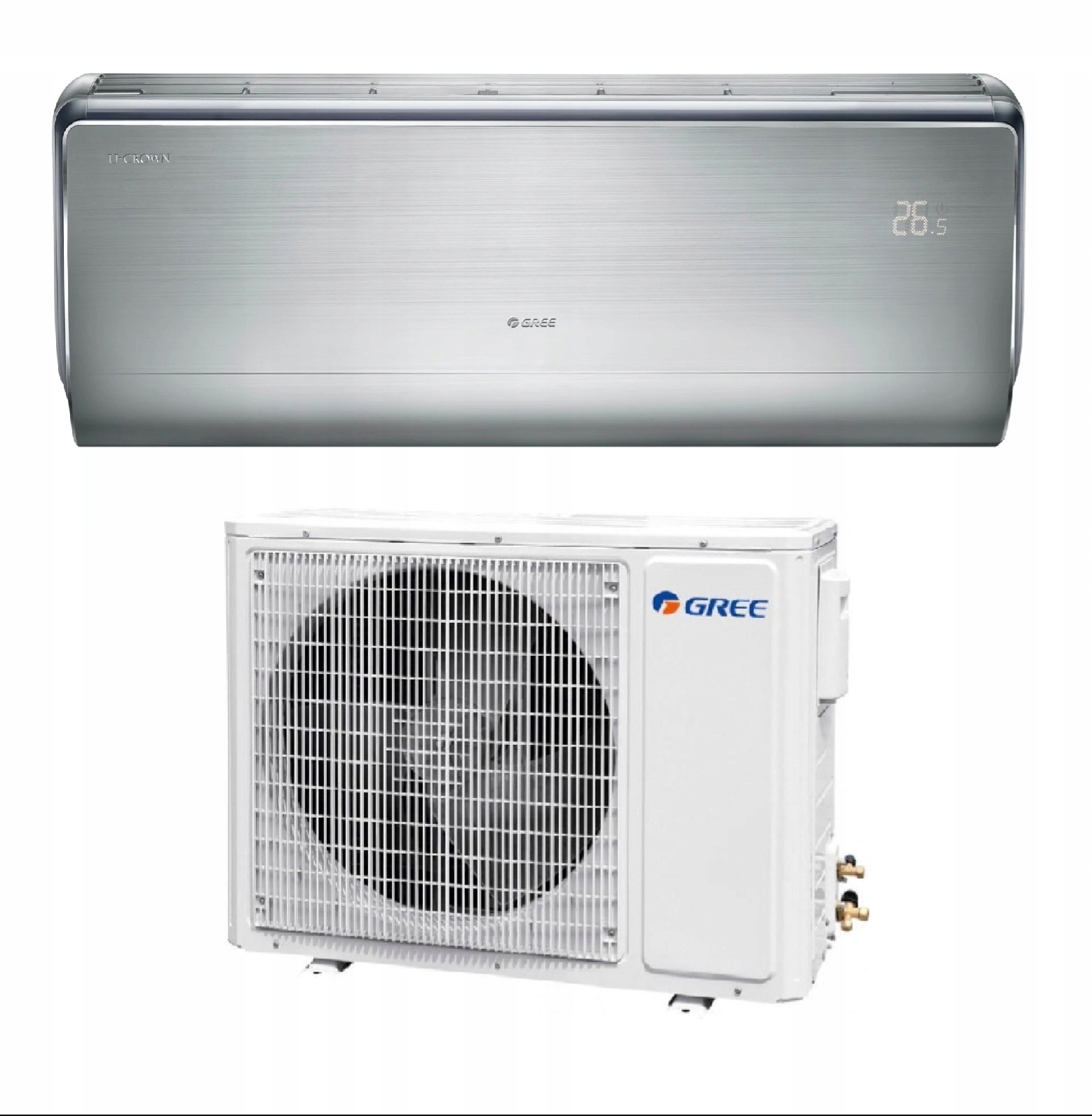Klimatyzator Gree U-CROWN SILVER GWH18UC 5,3kW - porównaj ceny - Allegro.pl
