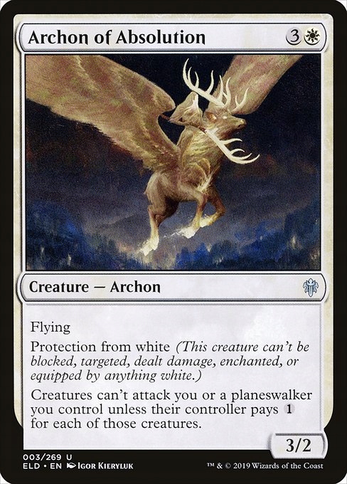 MtG: Archon of Absolution (ELD) *foil* - Stan: Nowy 2.95PLN - Sklepy ...