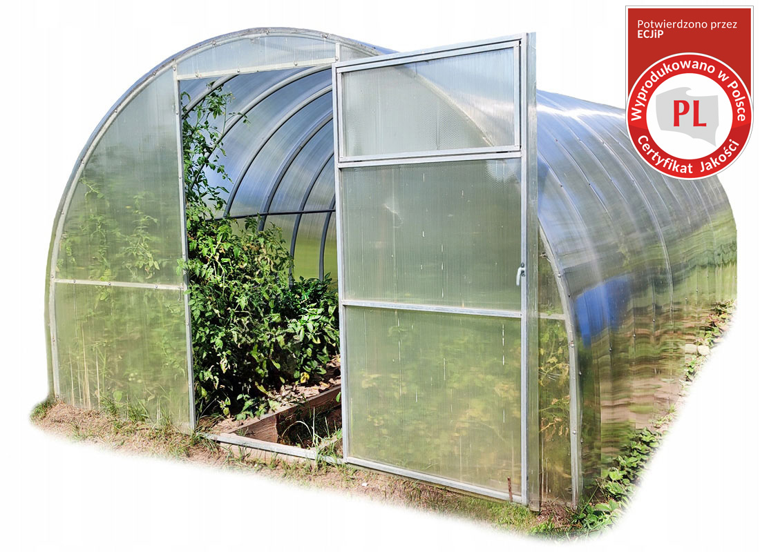 Szklarnia STANDARD PLUS 3х6m • Cena, Opinie • Szklarnie 17725307392 ...