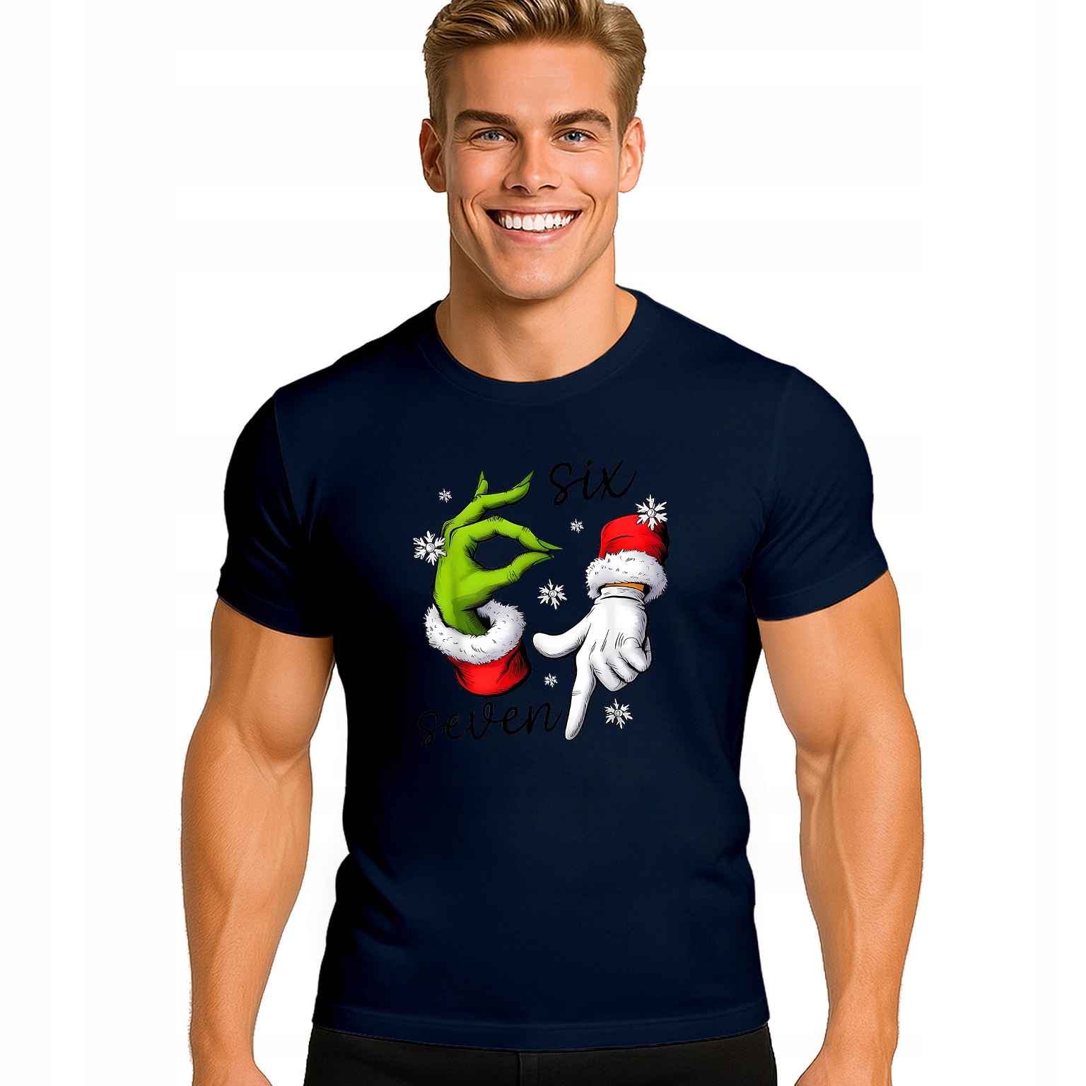 FÉRFI KARÁCSONYI PÓLÓ SIX SEVEN 67 GRINCH XXL KARÁCSONYI AJÁNDÉK, • Ár ...