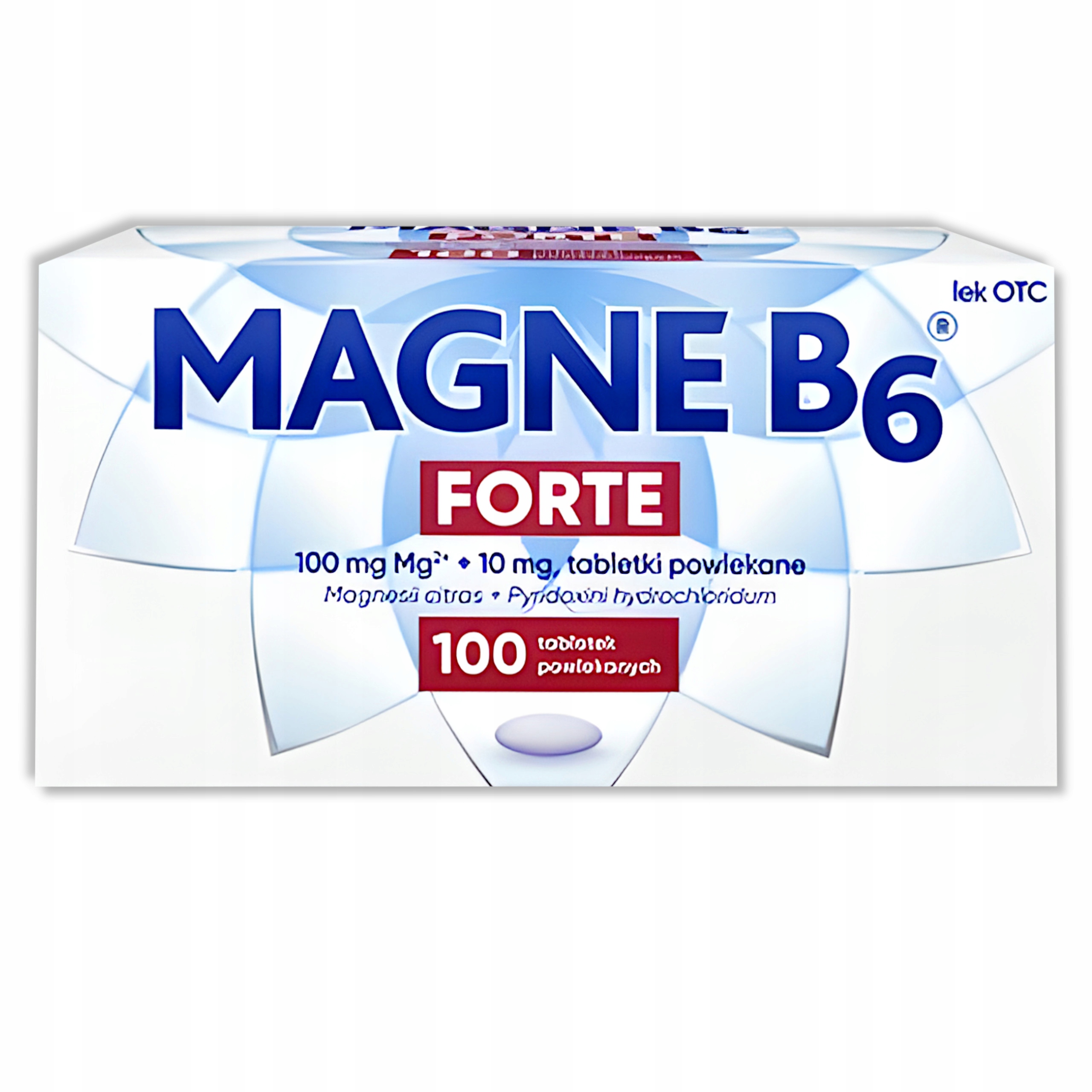 6x Lek Sanofi Magne B6 Forte 100 mg + 10 mg 100 tabl (600tab ...
