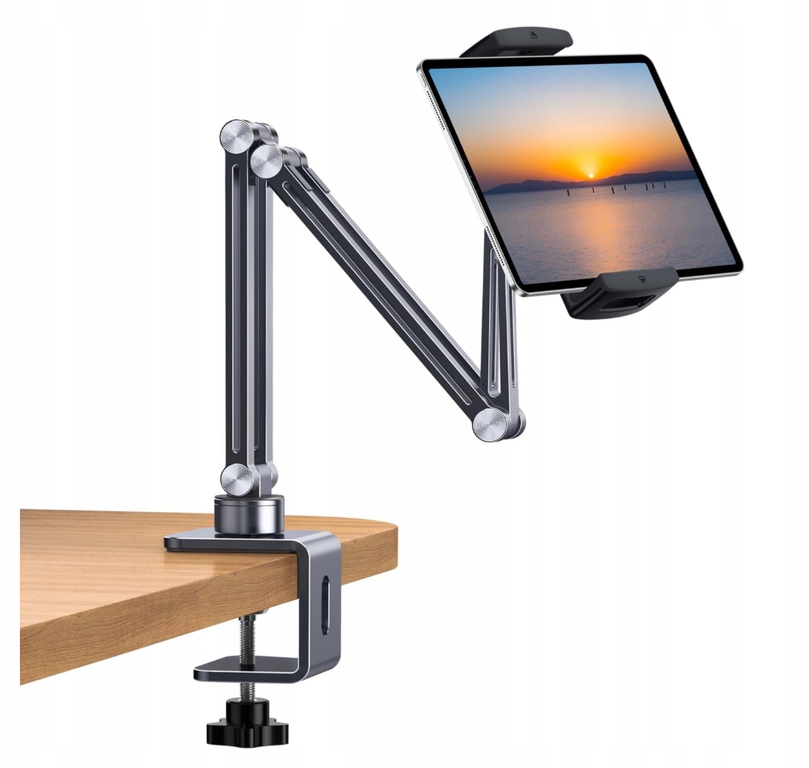Állvány tartó tablet és telefon számára, forgatható, asztali, állítható ...