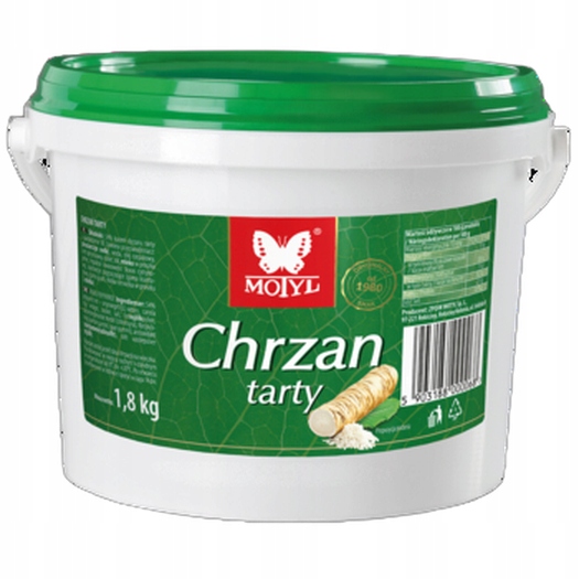 Chrzan tarty Motyl 1,8kg (5903188000068) • Cena, Opinie • Przyprawy ...
