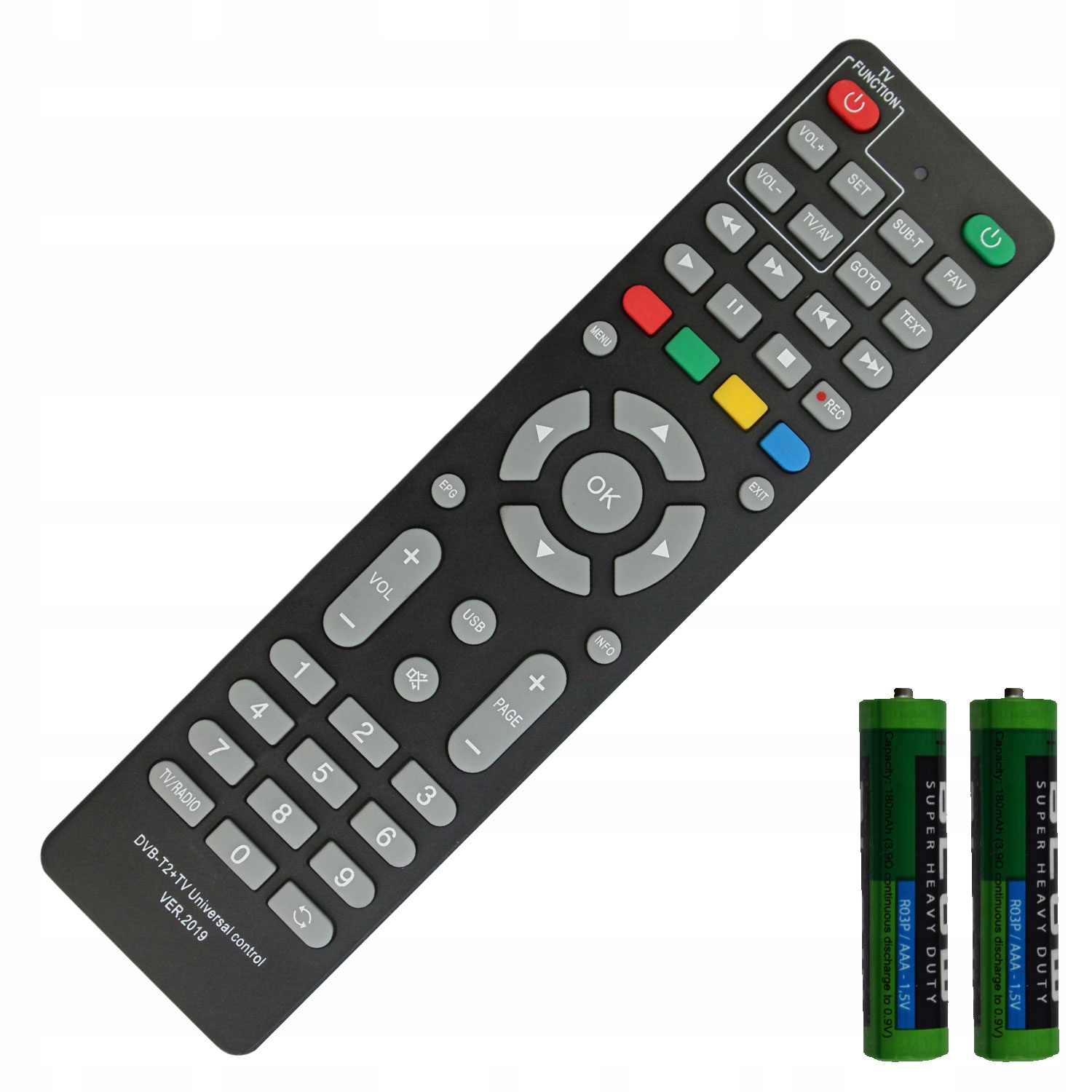 Pilot do dekodera DVB-T2 SmartGPS - Sklep, Opinie, Cena w Allegro