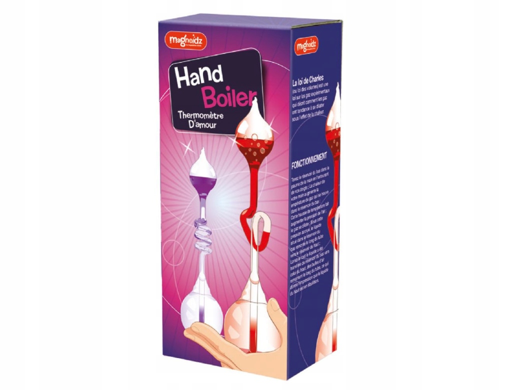 Termometr Miłości HAND BOILER jak klepsydra gotowość do seksu ...