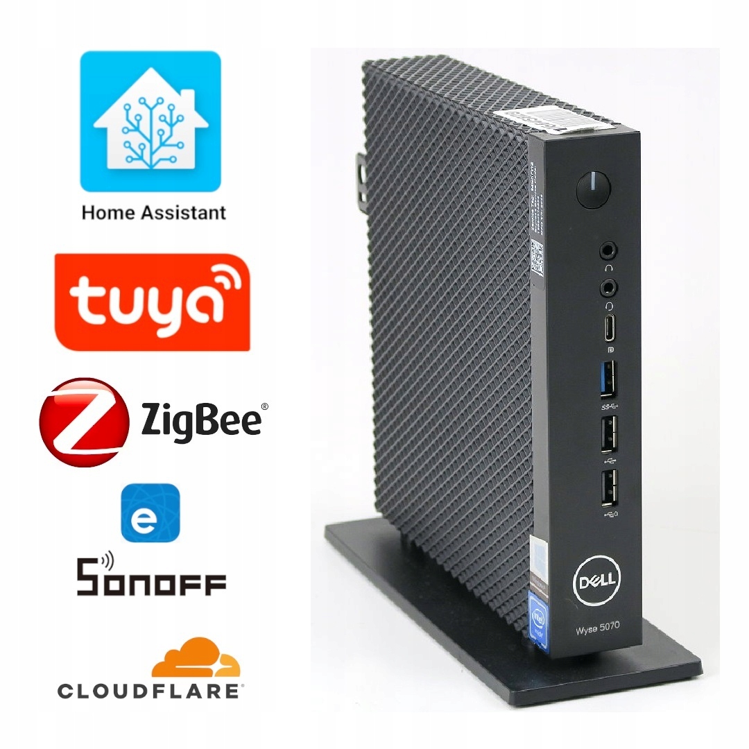 Home Assistant dell wyse 5070 8gb RAM SSD Cloudflare tuya Zigbee2MQTT - Sklep, Opinie, Cena w ...