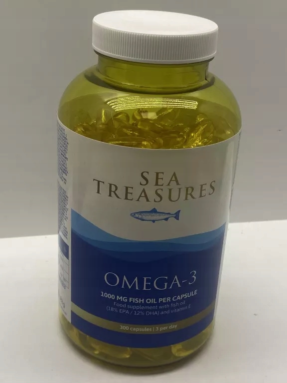 OMEGA -3 KAPSUŁKI TRAN OMEGA SEA TREASURES (8723300710852) • Cena ...