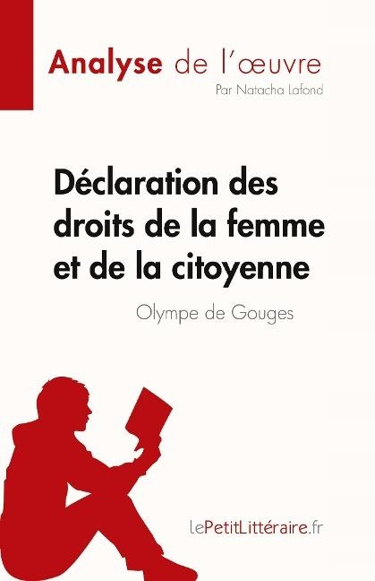 Declaration des droits de la femme et de la citoyenne de Olympe de ...