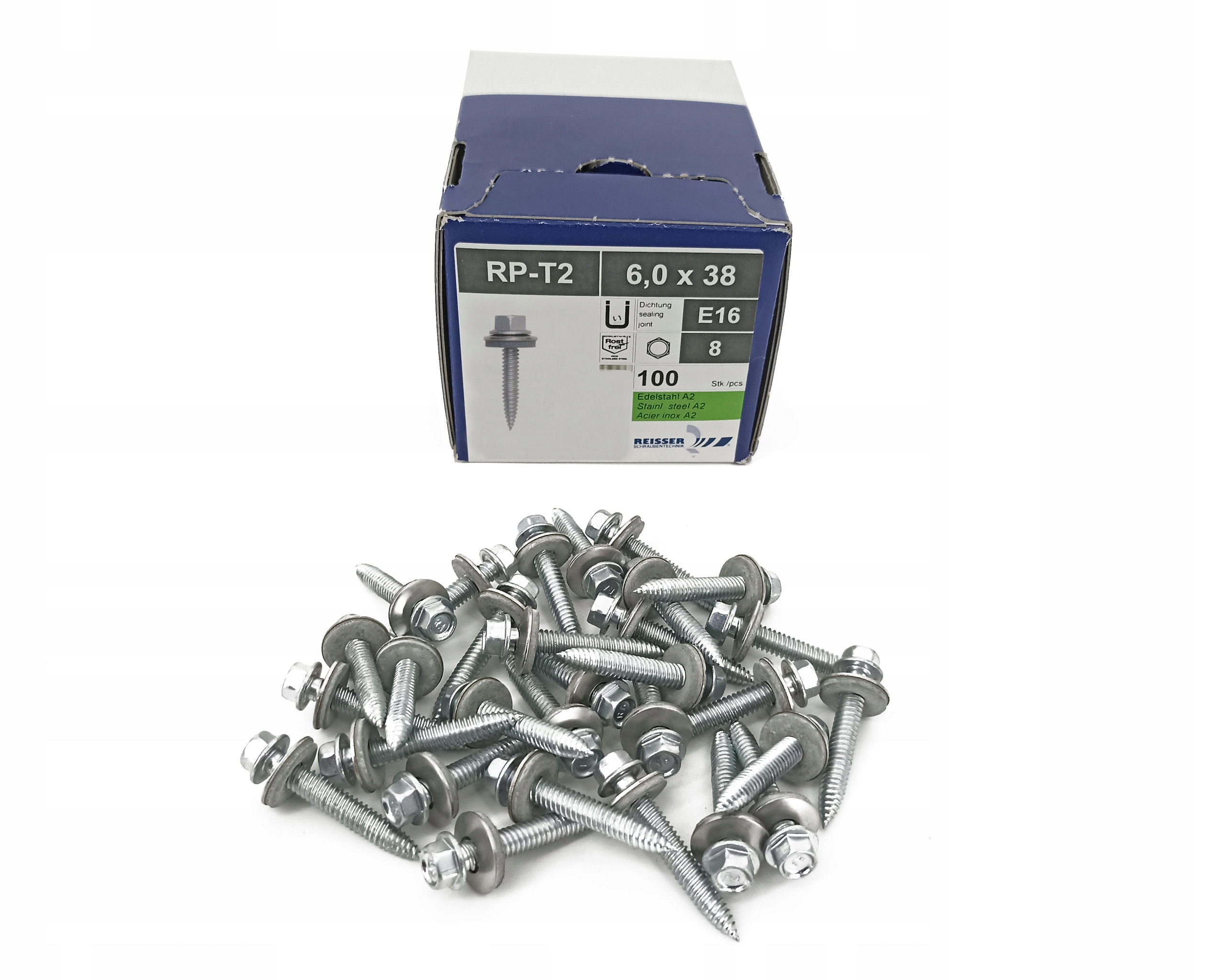 Blachowkręty wkręty do blachy Reisser RP-T2 6x38 (4005674674201) • Cena ...