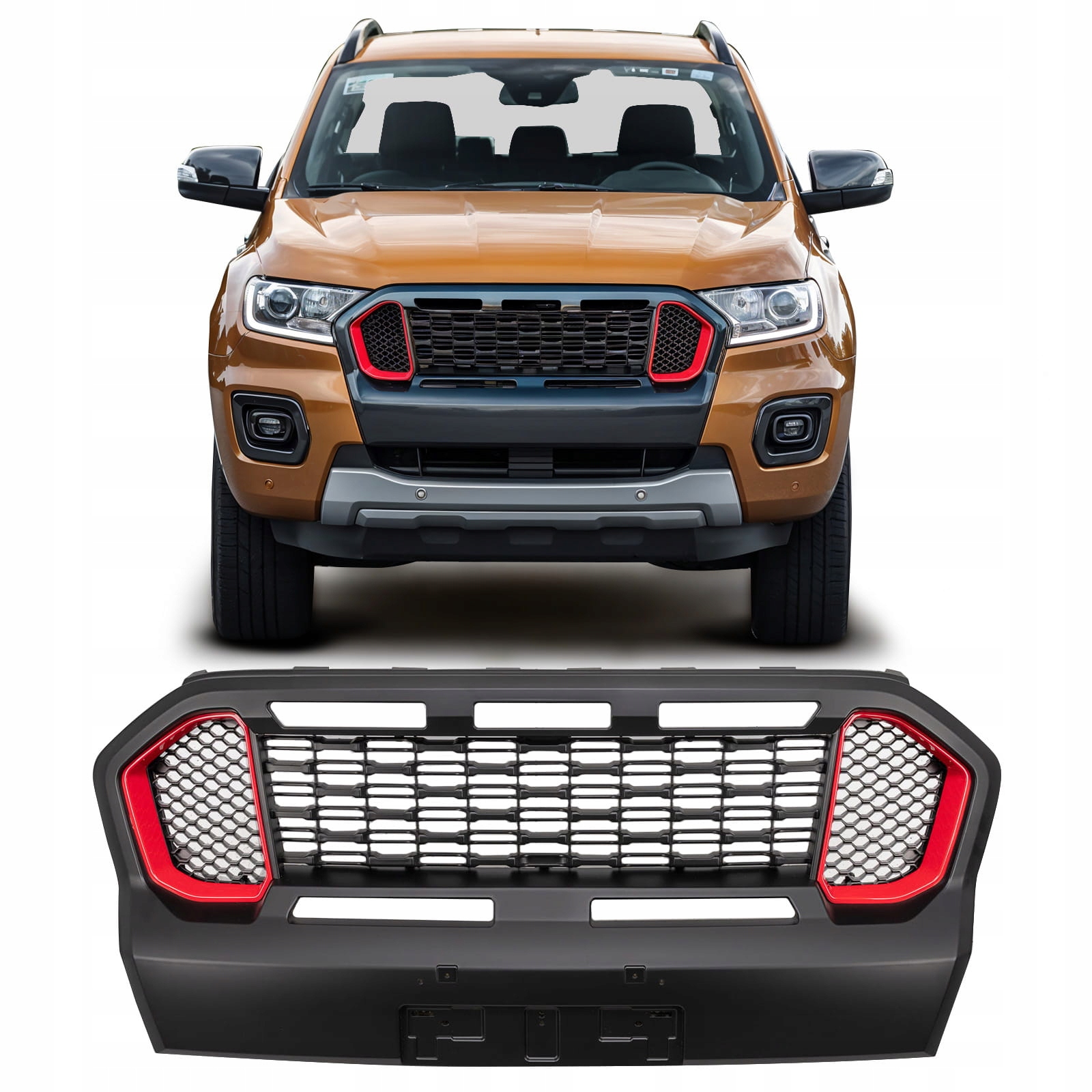FORD RANGER T8 19+ TUNINGOWY GRILL ATRAPA THUNDER 5905226087291 za 377 ...