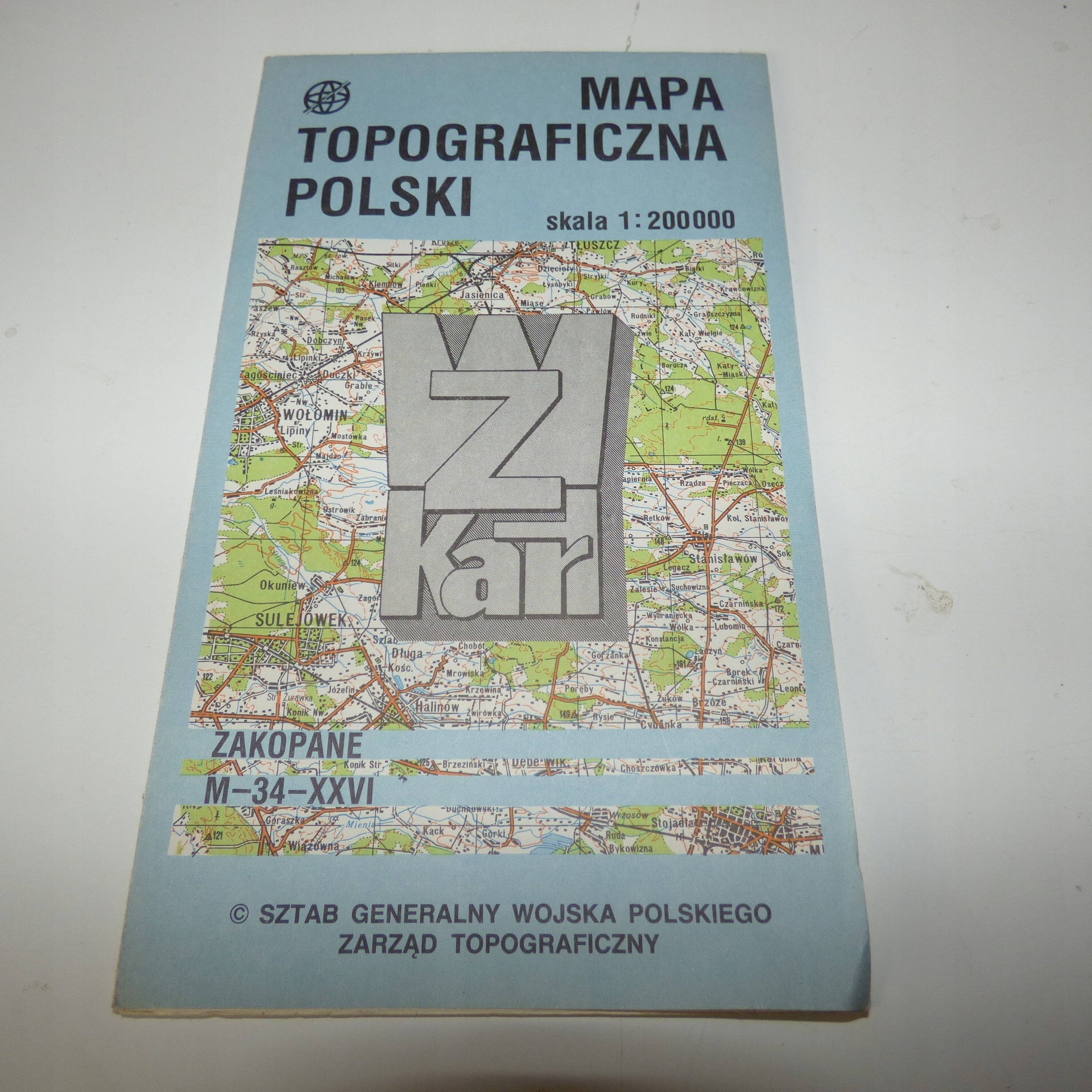 Mapa topograficzna Polski Zakopane - 15 zł - Allegro.pl - Raty 0% ...