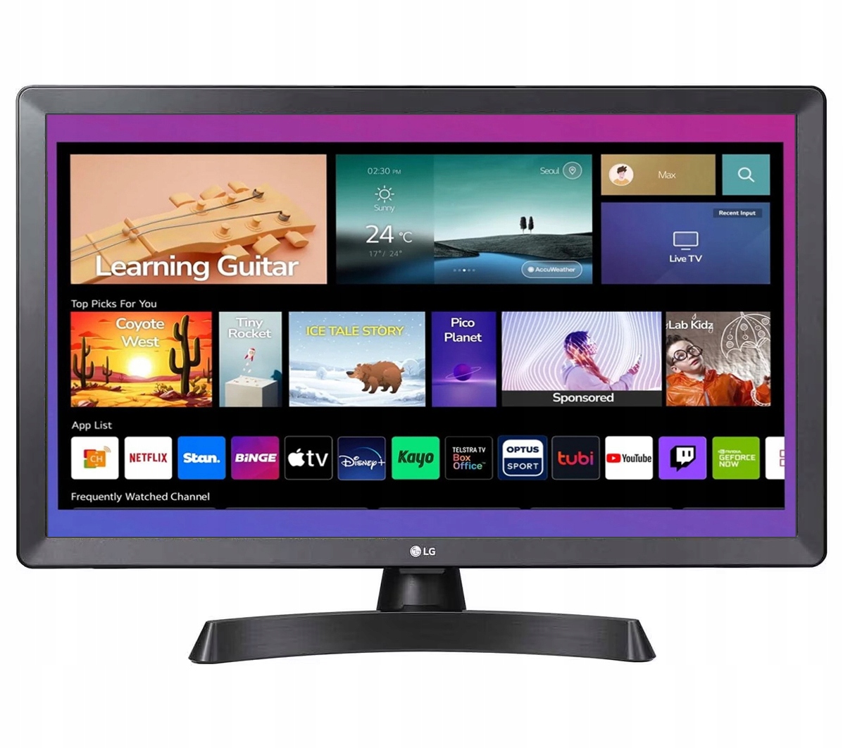 SMART TV LG 28TQ515S 28 CALI LED WiFi BLUETOOTH DVB-T2 HEVC - Sklep, Opinie, Cena w Allegro