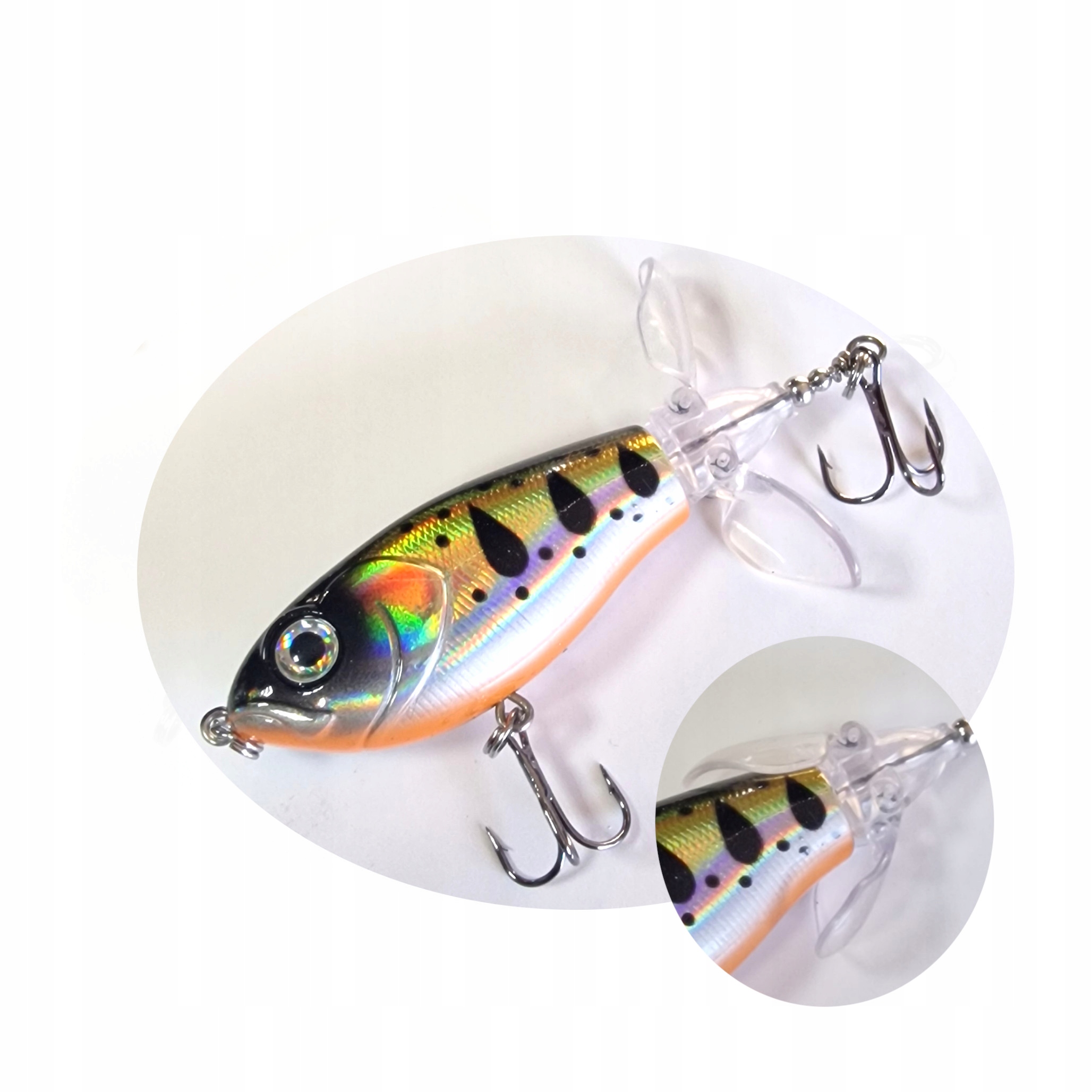 Popper Flopper TURBO Wobler śmigło Sandacz Szczupak Sum Nowość ...