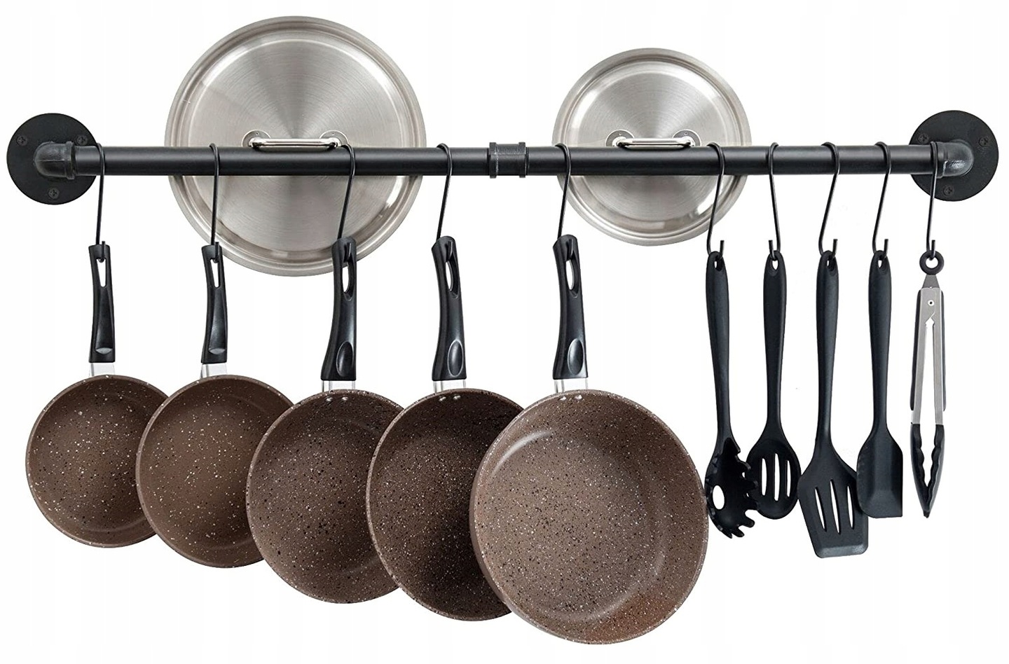 WIESZAK UCHWYT NA PATELNIE RELING KUCHENNY HACZYKI (32480) • Cena ...