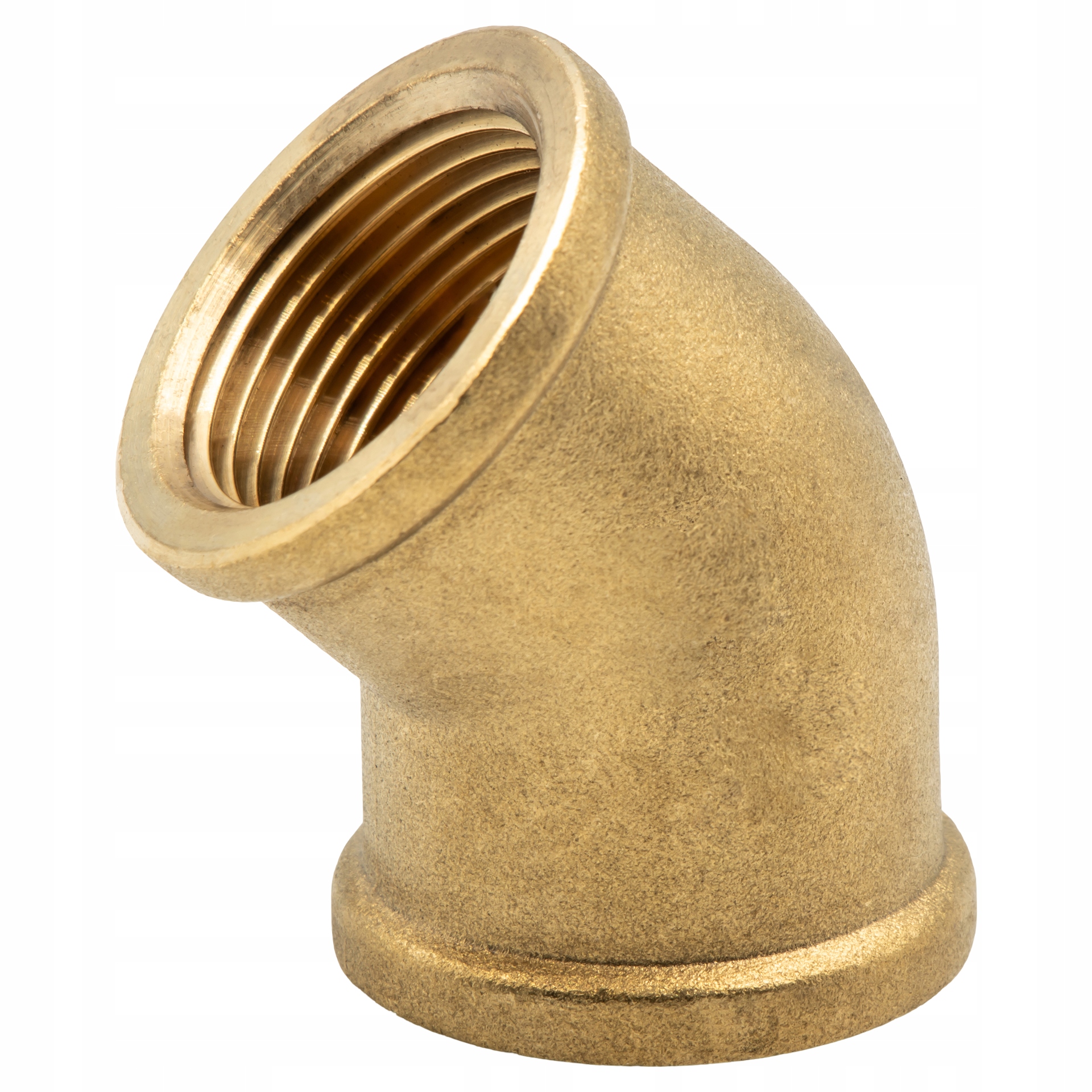 KOLANO KOLANKO MOSIĘŻNE 45 STOPNI 1" GWINTY WEWNĘTRZENE WYSOKA JAKOŚĆ ...