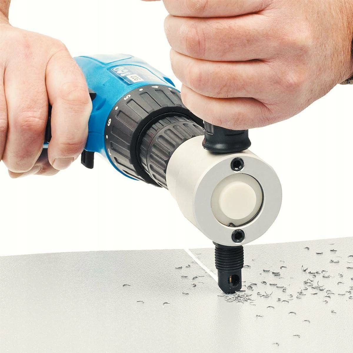 NŮŽKY NA STŘÍHÁNÍ PLECHU, NÁSTAVEC NA VRTAČKU za 279.00CZK - Allegro