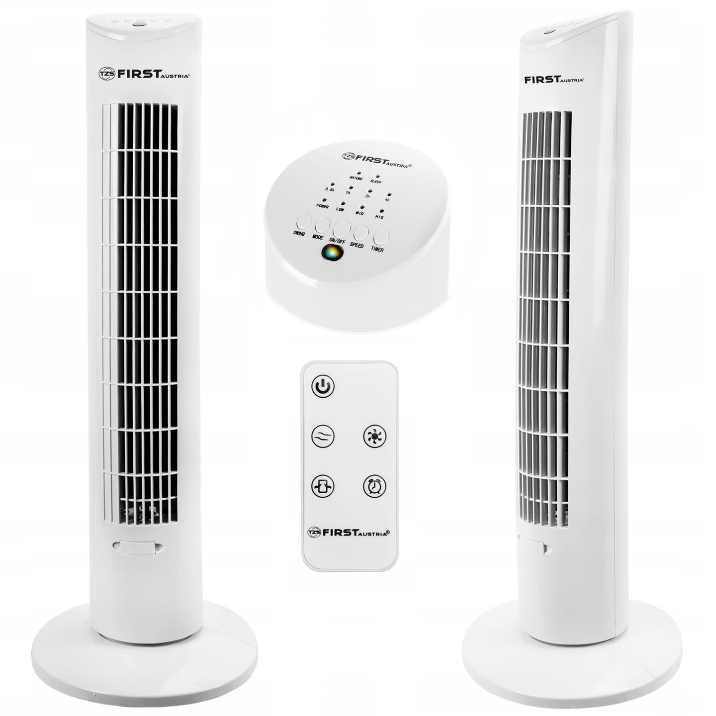 Wentylator kolumnowy First Austria 5560-1 biały (9003898556018) • Cena ...