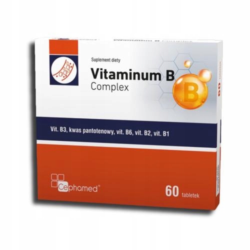 VITAMINUM B COMPLEX WITAMINY Z GRUPY B / 60 TABLETEK (5902276560521 ...