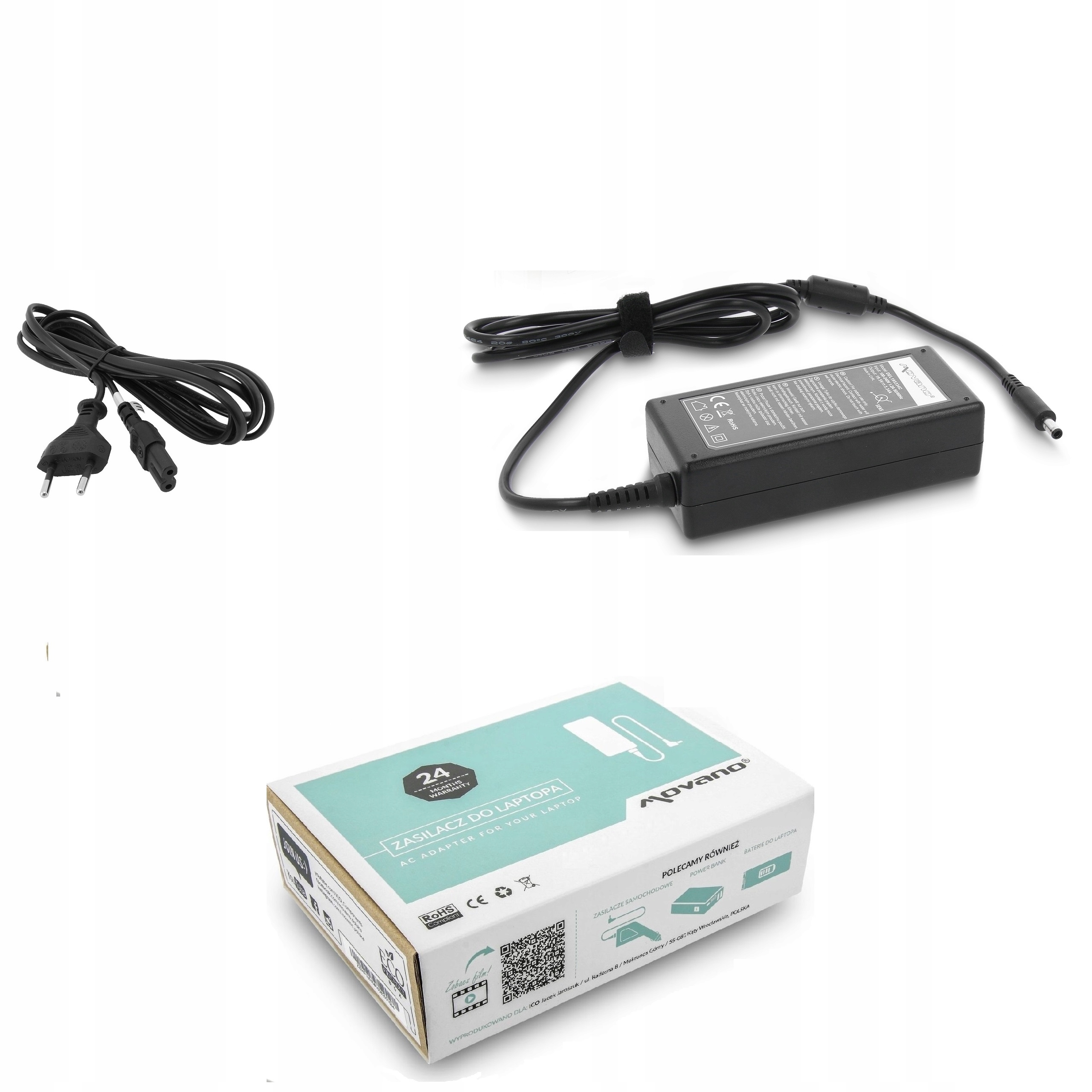 Zasilacz ładowarka do DELL P66F, P66F001 w Wrocław - Sklep, Opinie ...