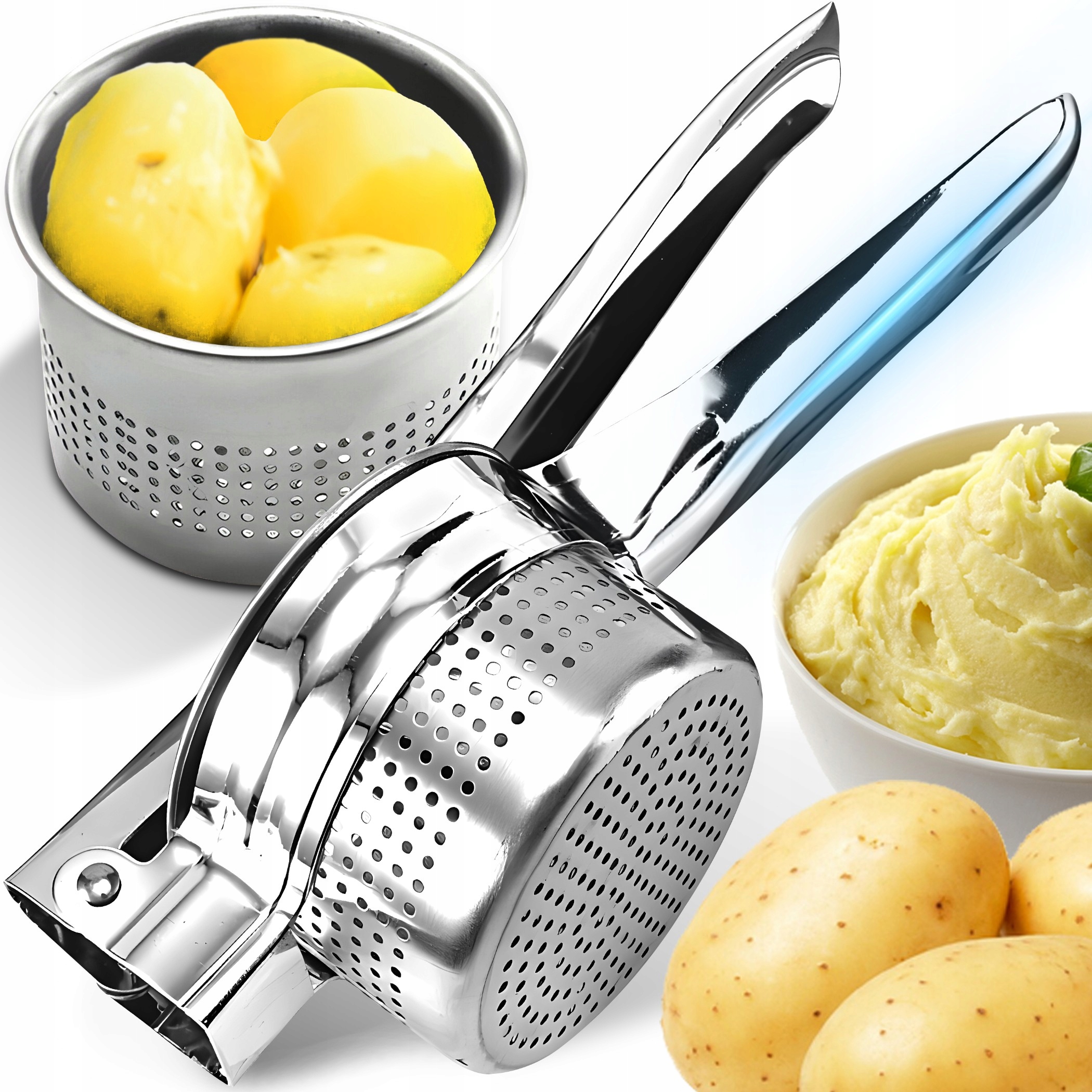 Praska do ziemniaków RETOO (5904806165916) • Cena, Opinie • Wyciskarki ...