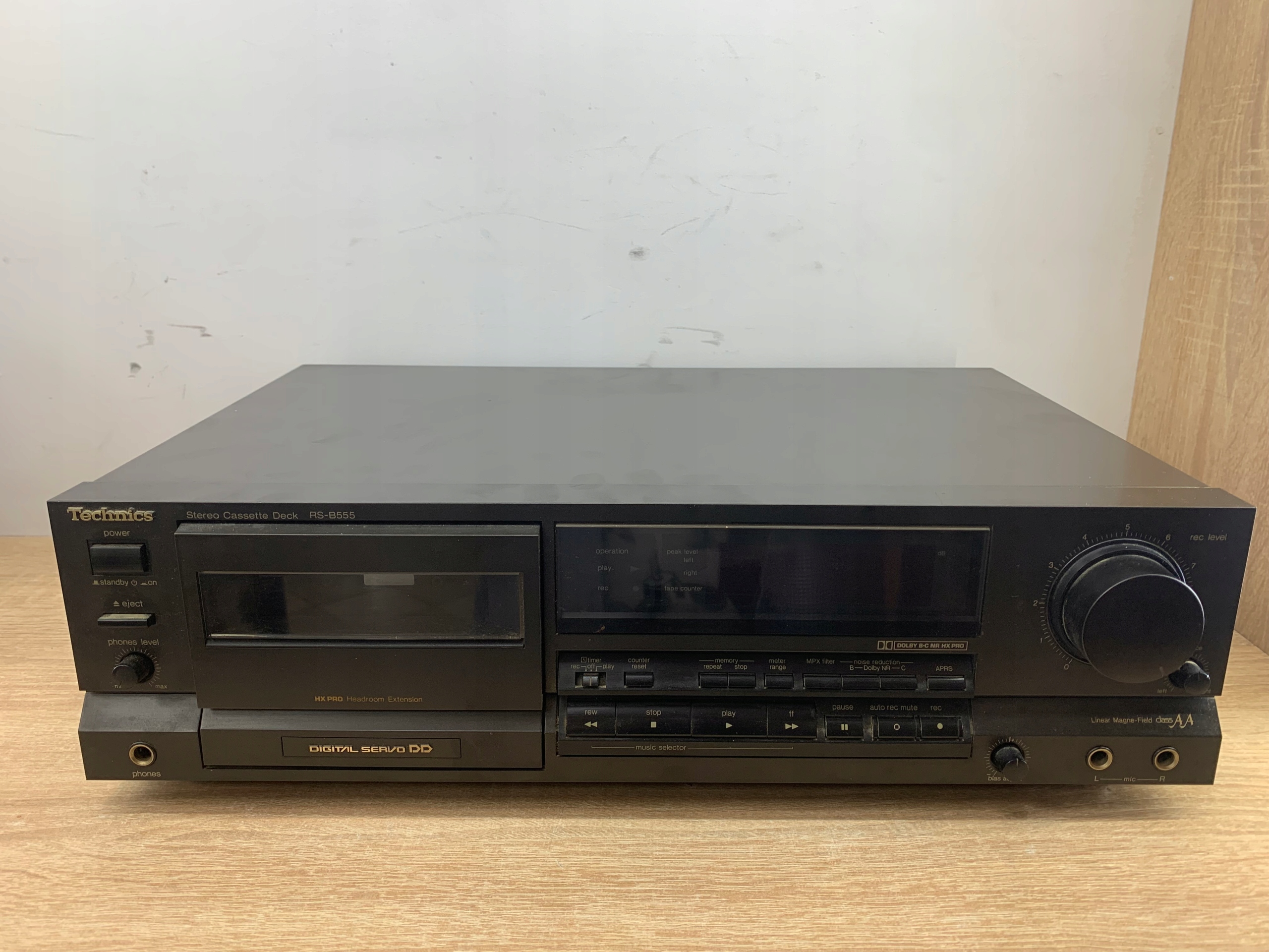 Magnetofon deck TECHNICS RS B555 Digital Servo HX PRO |MADE IN JAPAN ...