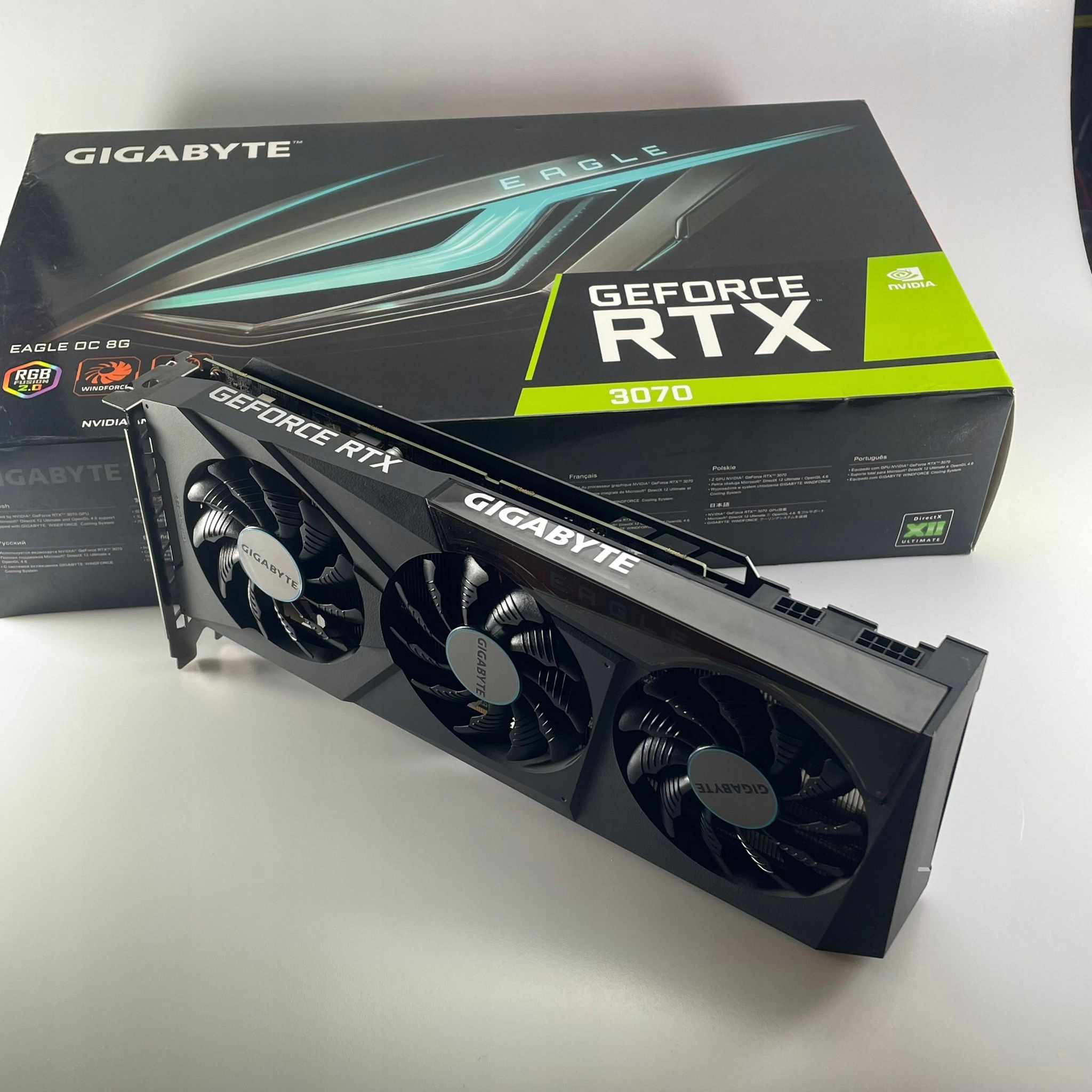 Karta graficzna Gigabyte RTX 3070 Eagle OC 3X 8 GB w Warszawa - Sklep ...