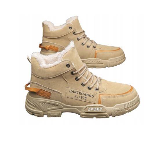 Męskie Buty Zimowe Martin Skórzane - Niska cena na Allegro.pl