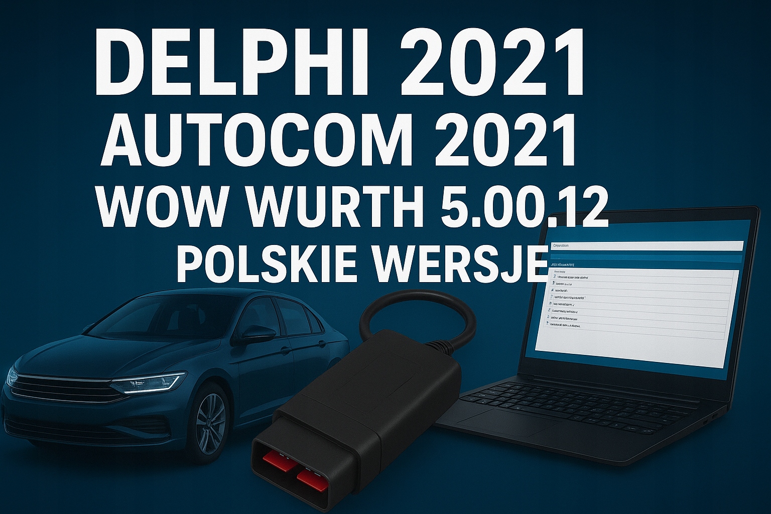 Autocom Delphi Wow Wurth Pakiet 3 Programów Polska Wersja Multidiag Pro ...