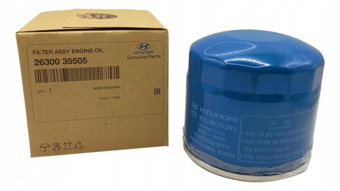 Hyundai OE 26300-35505 filtr oleju 5905973627740 za 24.00PLN z Suchy ...