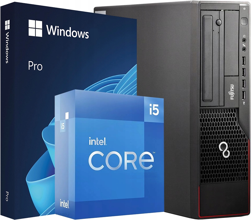 Komputer SFF Fujitsu Core i5 8GB SSD 120 Win 11 - Sklep, Opinie, Cena w ...