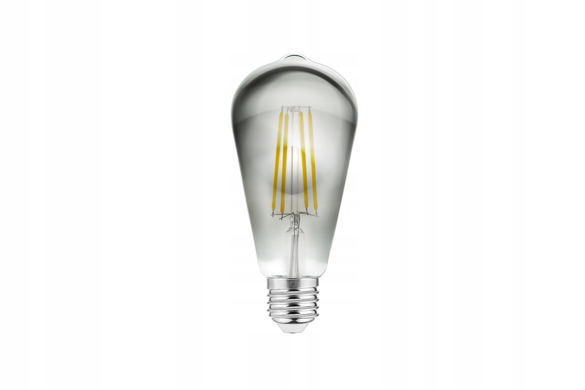 Żarówka LED FILAMENT GREY ST64 6W 500lm 2700K E27 240V 360st LD ...
