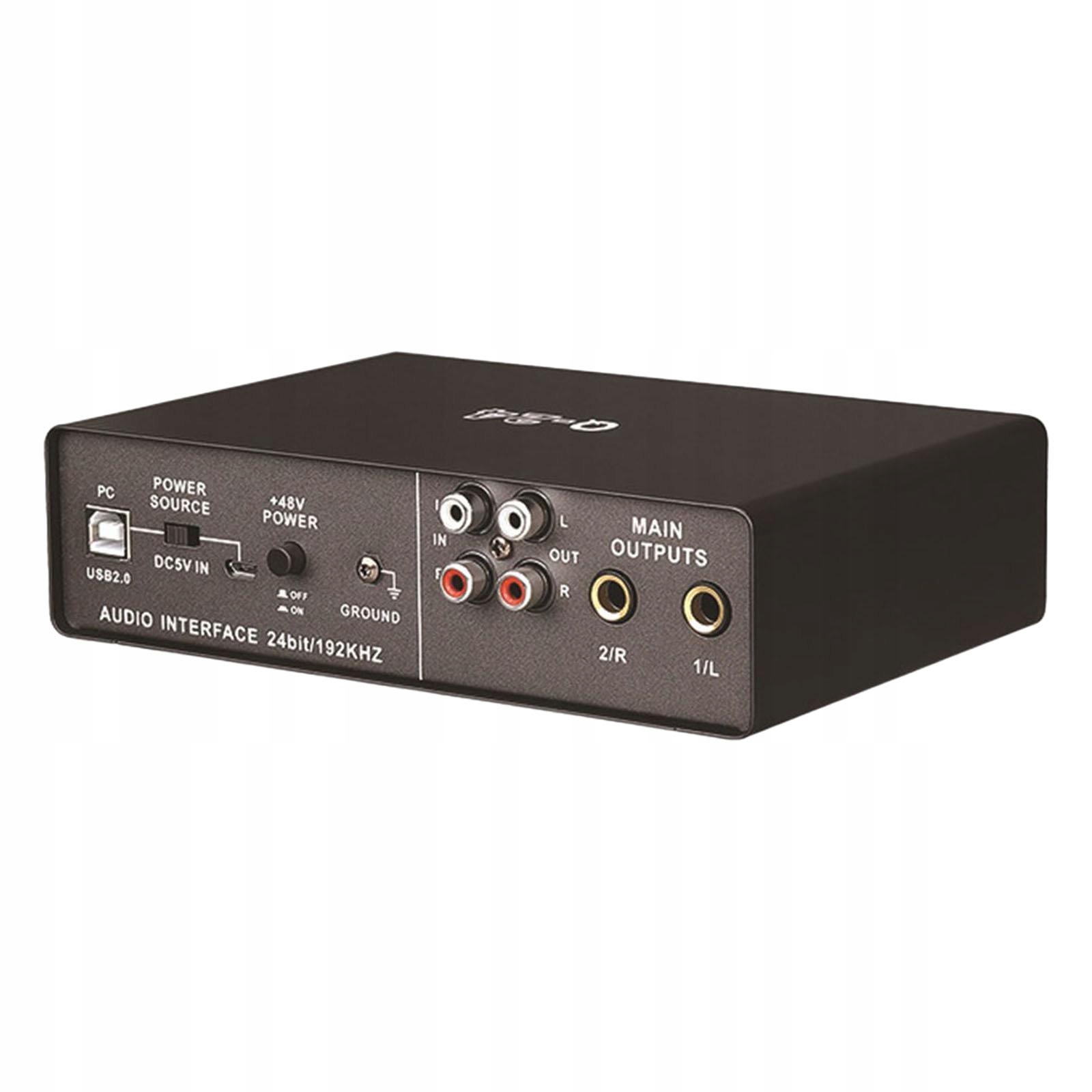 USB 2.0 Audio Interface Microphone Preamps Vocal Recording Equipment ...