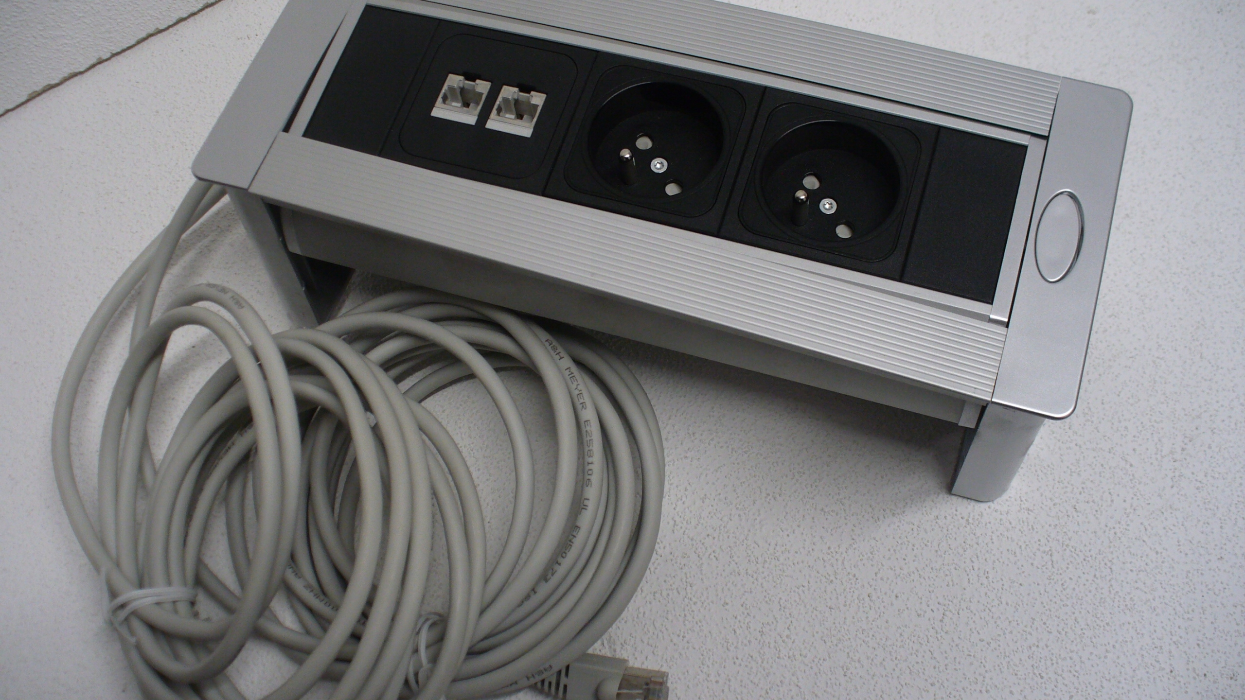 Mediaport obrotowy AH Meyer Turn- 2x 230V 2x RJ45 - Sklep, Opinie, Cena ...